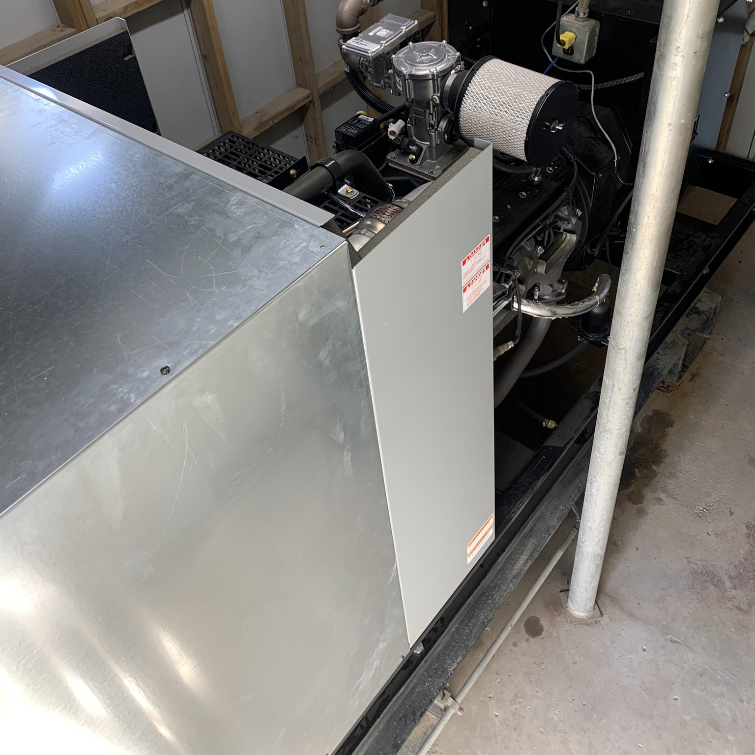 How do I install a Winco Powr-Pak (open skid) generator? | WINCO